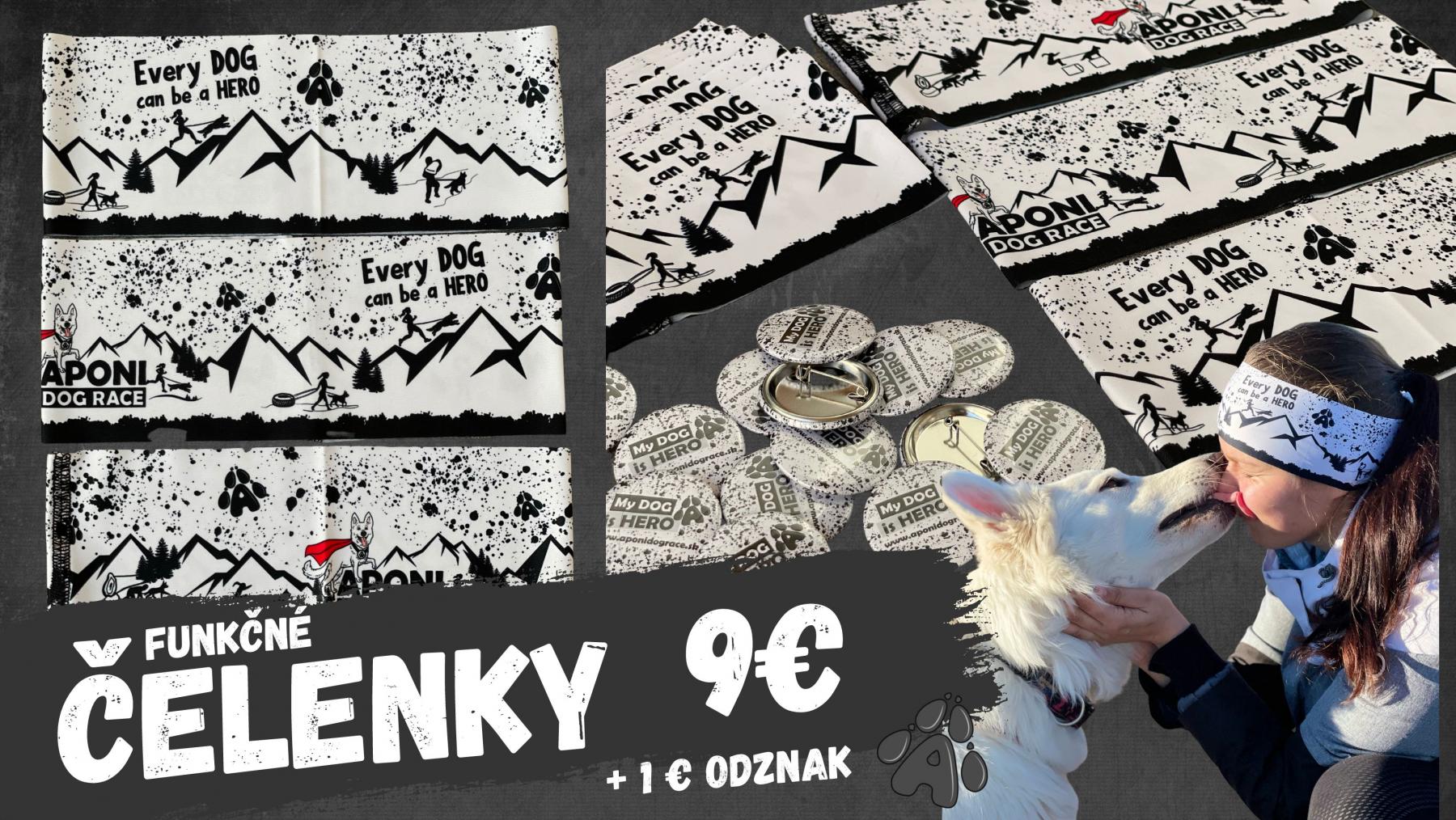 Funkčné čelenky Every DOG can be a HERO